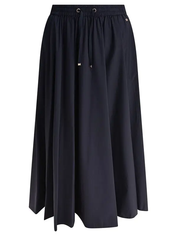 Herno Trapeze Midi Skirt - Blue