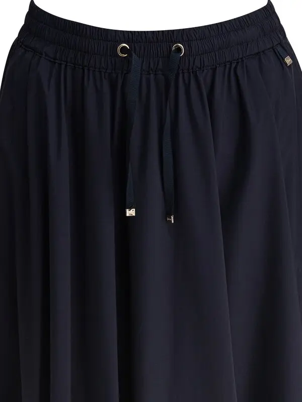 Herno Trapeze Midi Skirt - Blue