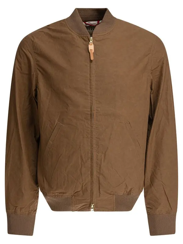 MANIFATTURA CECCARELLI 6020-dr Bomber Jacket - Brown