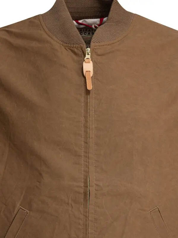 MANIFATTURA CECCARELLI 6020-dr Bomber Jacket - Brown