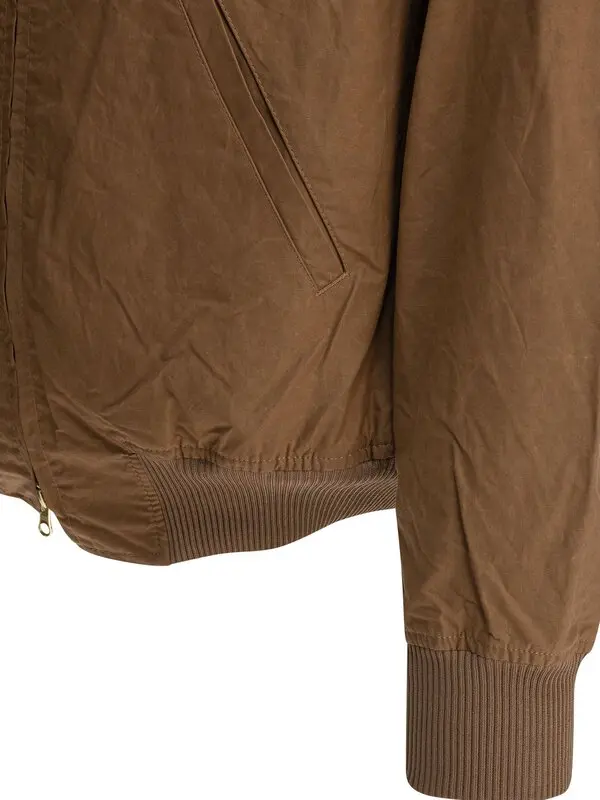 MANIFATTURA CECCARELLI 6020-dr Bomber Jacket - Brown