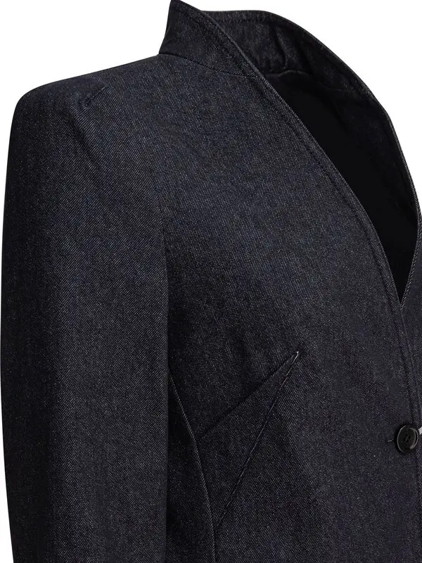 Max Mara Denim-effect Blazer