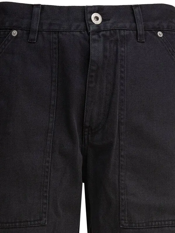 ALEX MILL Painter Denim Trousers - Black