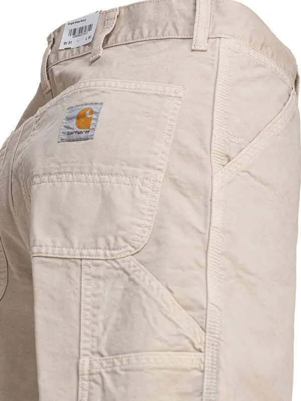 Carhartt Work In Progress Single Knee Shorts - Beige