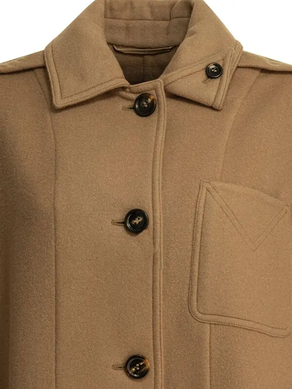 Max Mara Chemisier Coat - Brown