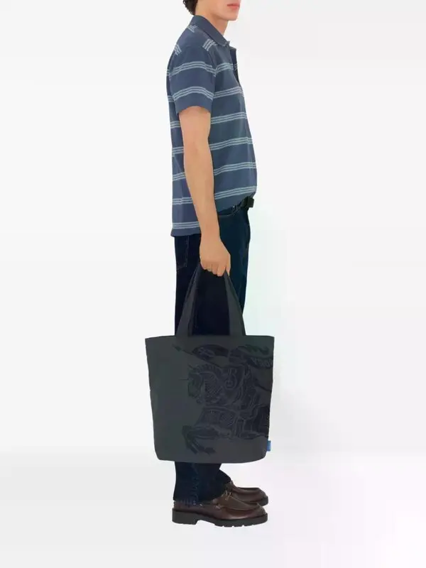 Burberry Striped Cotton Polo Shirt