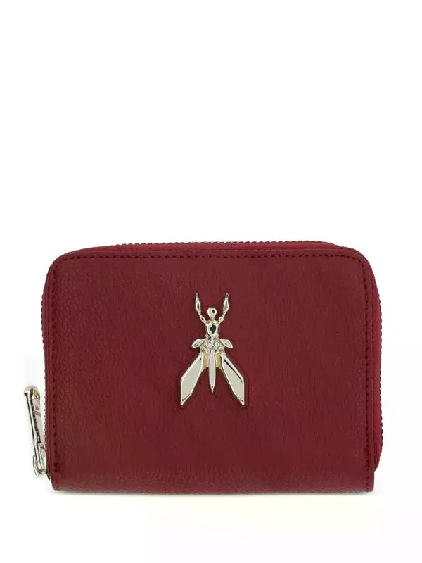 Patrizia Pepe Medium Leather Wallet - Red