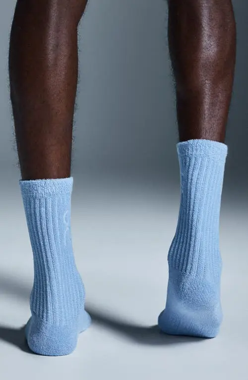 On Cotton Terry Crew Socks - Stratosphere