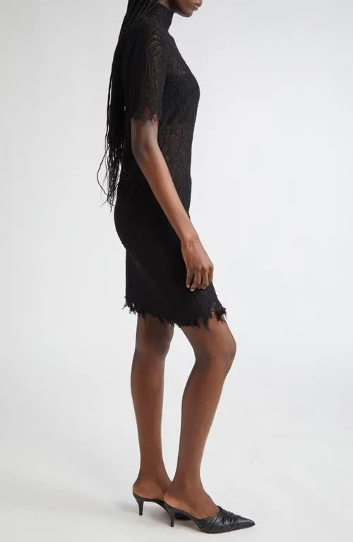 Alexander McQueen Cobweb Lace Minidress