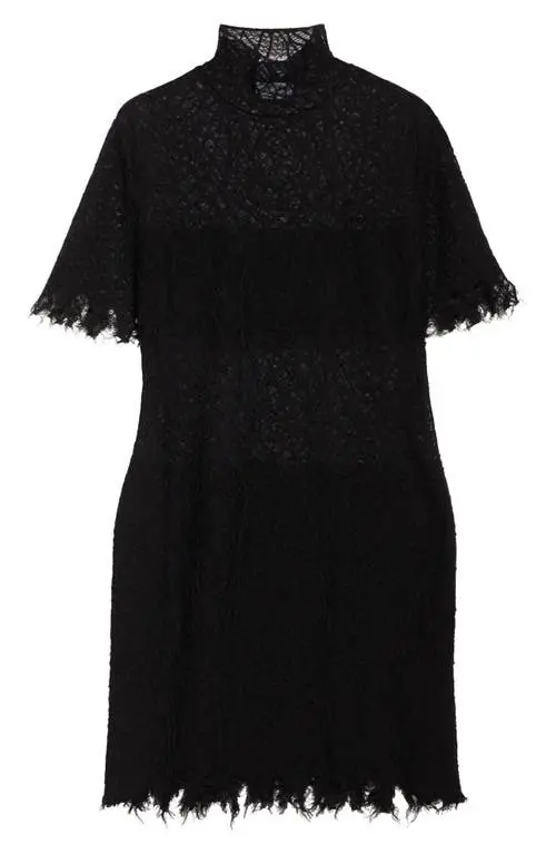 Alexander McQueen Cobweb Lace Minidress
