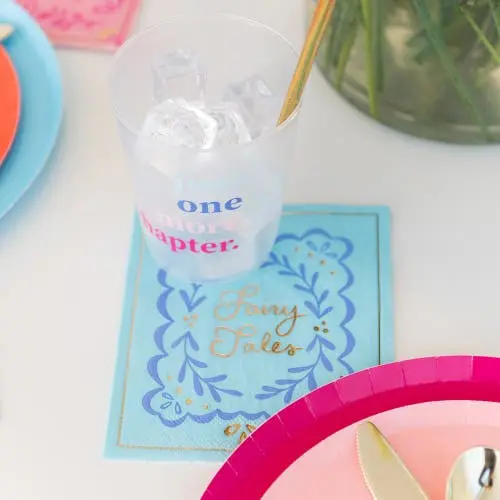 JOLLITY & CO Book Club Book Cover Cocktail Napkins