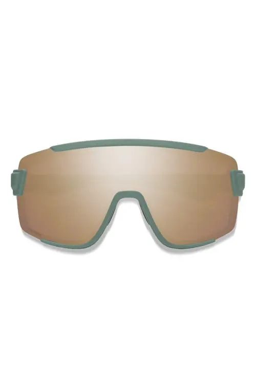 SMITH Wildcat Chromapop™ Shield Snow Goggles - Matte Alpine Green /rose Gold