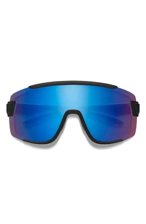 SMITH Wildcat Chromapop™ Shield Snow Goggles - Matte Black / Rose Blue