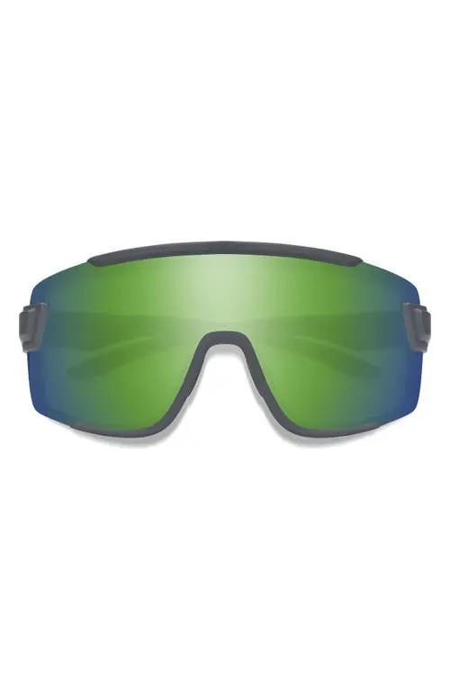 SMITH Wildcat Chromapop™ Shield Snow Goggles - Matte Cement / Green