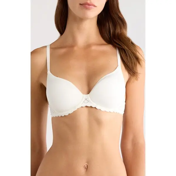 Simone Perele Subtile 3d Underwire Plunge Bra - Ivory