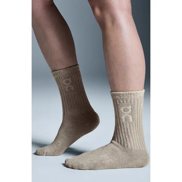 On Terry Crew Socks - Desert