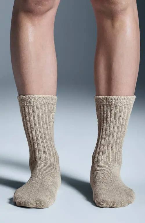 On Terry Crew Socks - Desert