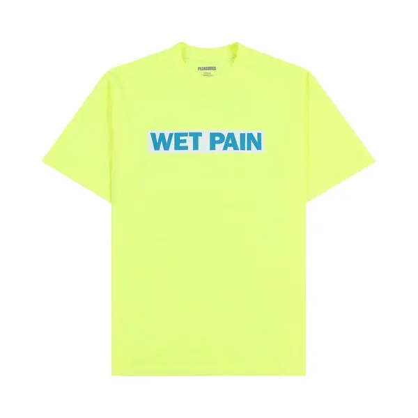 PLEASURES Wet Pain T-shirt 'neon