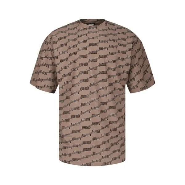 Balenciaga Monogram Swim T-shirt 'beige - Tan