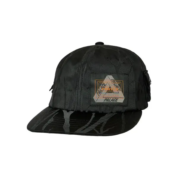 PALACE X Porter-yoshida & Co. Pocket 6-panel Cap - Black