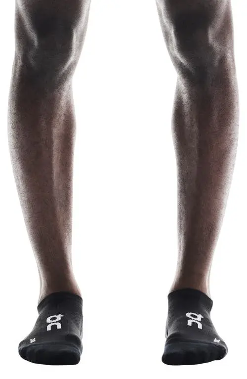 On 2-pack Core Run Low Cut Socks - Black