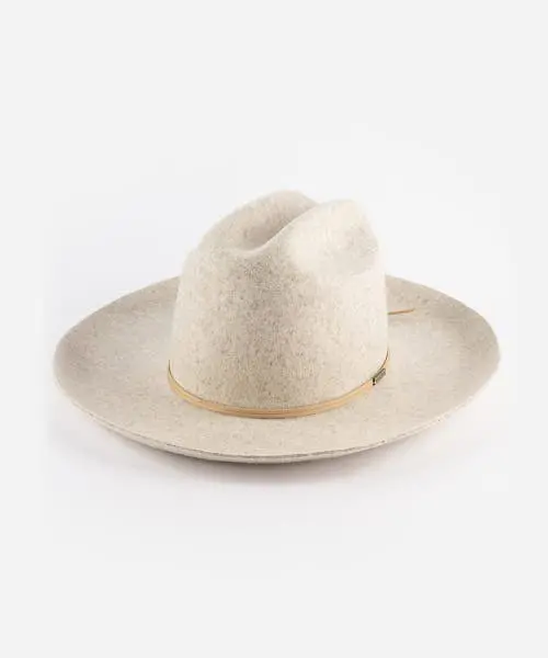 Gigi Pip Ezra Western Hat - Mixed Grey