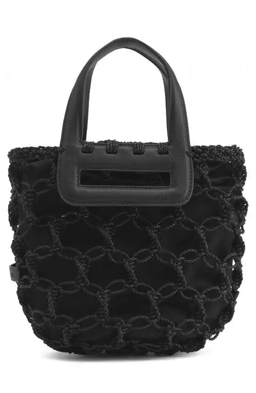 Helen Kaminski Belize Tote - Charcoal/ Black