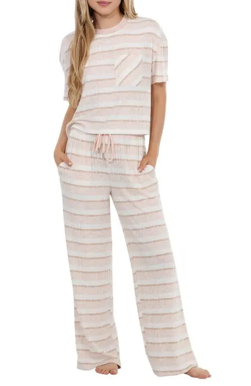 Honeydew Intimates Take It Easy Pajamas - Mellow Stripe