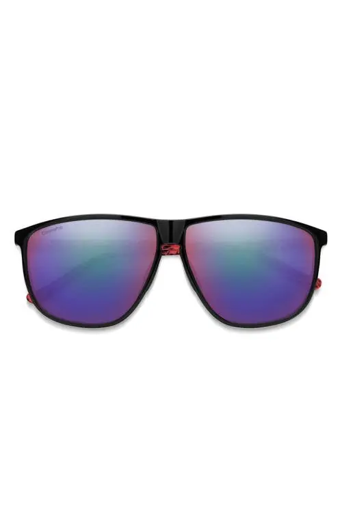 SMITH Round Sunglasses - Wild Child / Violet Mirror