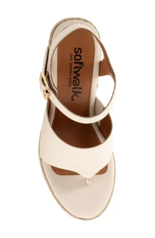 Softwalk Hilo Espadrille Platform Wedge Sandal