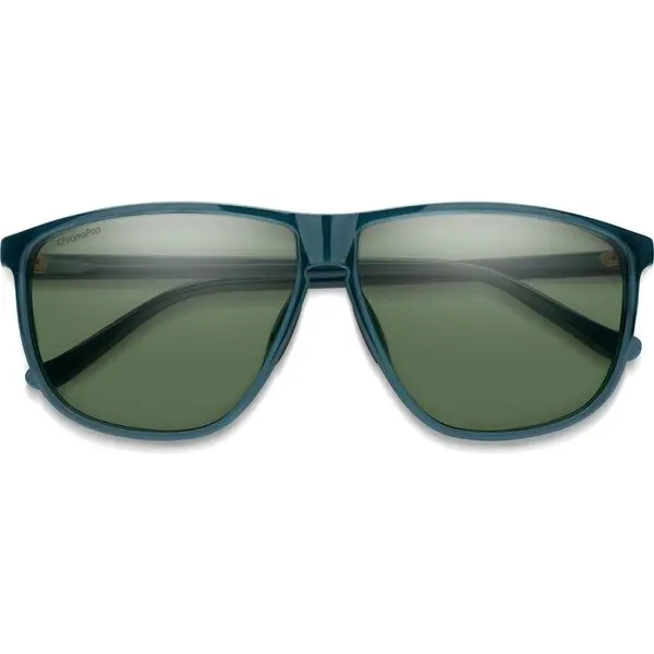 SMITH Round Sunglasses - Pacific Crystal / Gray Green