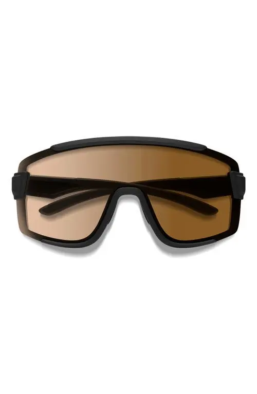 SMITH Wildcat Chromapop™ Shield Sports Goggles - Matte Black / Brown