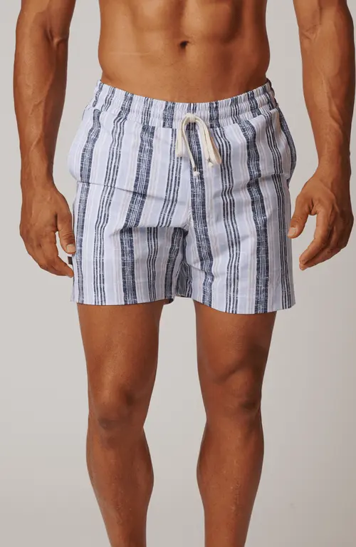 LEISURE LAB Hamptons Swim Trunk - Shoreline