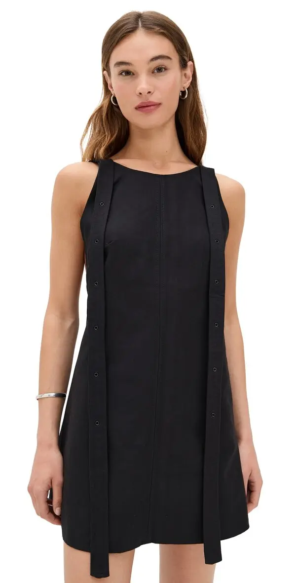 Rangel Martha Mini Dress In Black - 60% Off | Editorialist