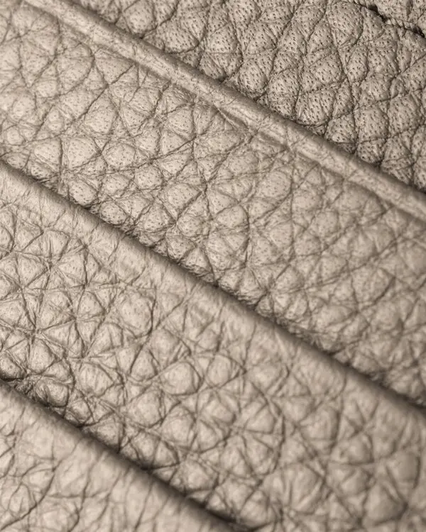 Prada Leather Card Holder - Grey