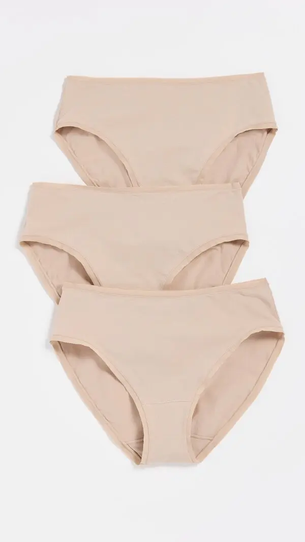 Natori Bliss Bare Cotton Hipster 3 Pack