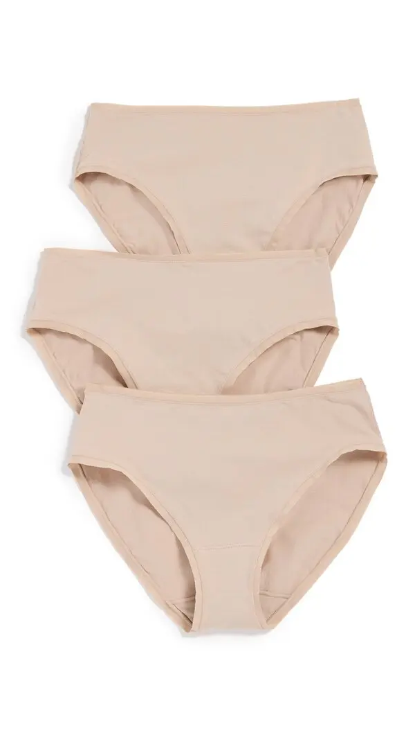 Natori Bliss Bare Cotton Hipster 3 Pack