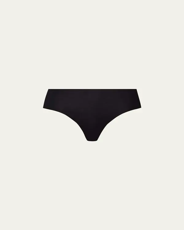 Hanro Invisible Cotton High-cut Briefs - Black