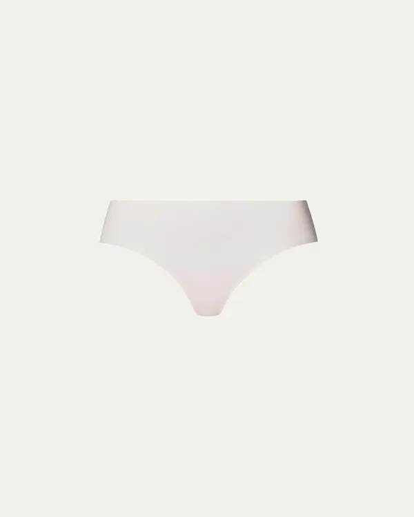 Hanro Invisible Cotton High-cut Briefs - Powder