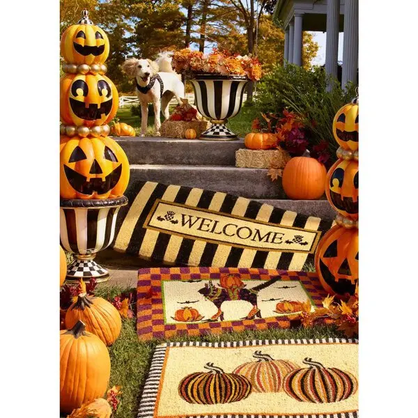 MACKENZIE-CHILDS Courtly Stripe Urn
