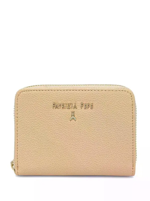 Patrizia Pepe Logo-lettering Wallet - Neutrals