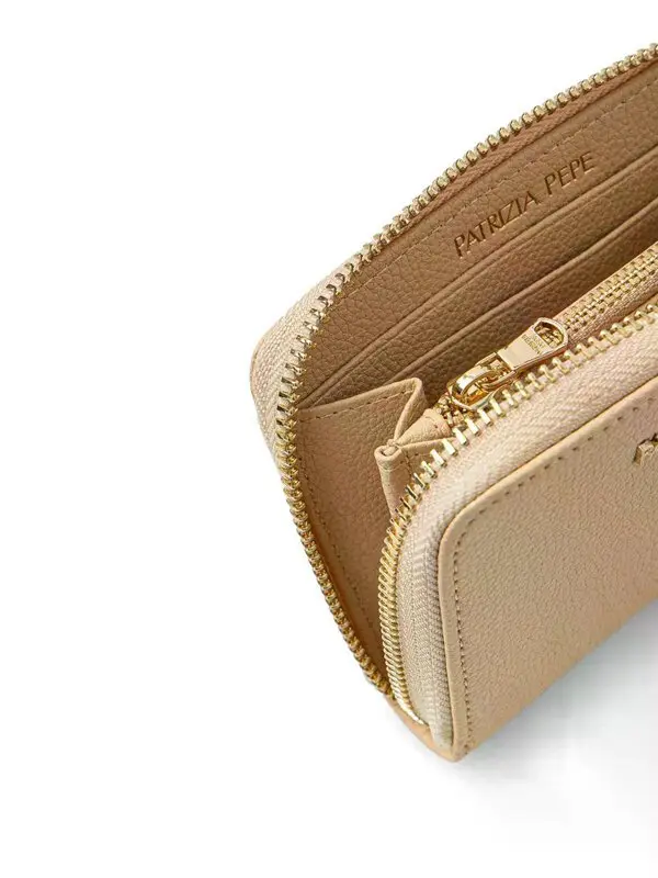 Patrizia Pepe Logo-lettering Wallet - Neutrals