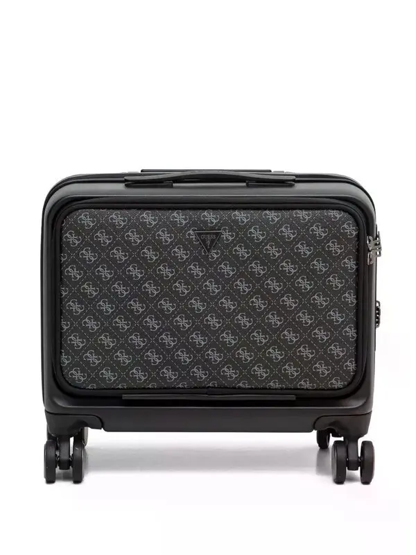 Guess Monogram Luggage - Black