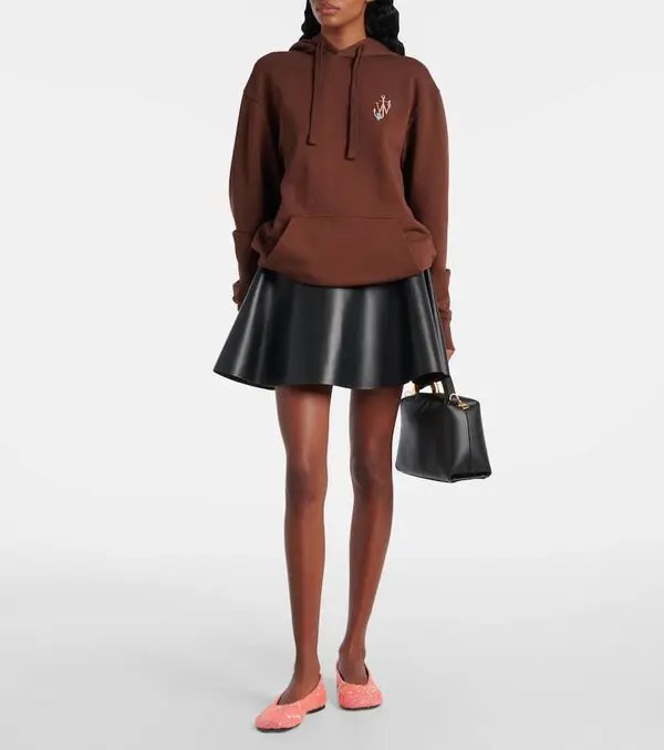 JW Anderson Sequined Ballet Flats - Pink