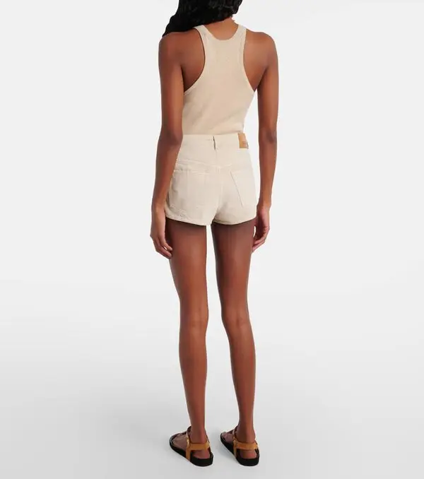 Isabel Marant Étoile Delma Denim Shorts - Black