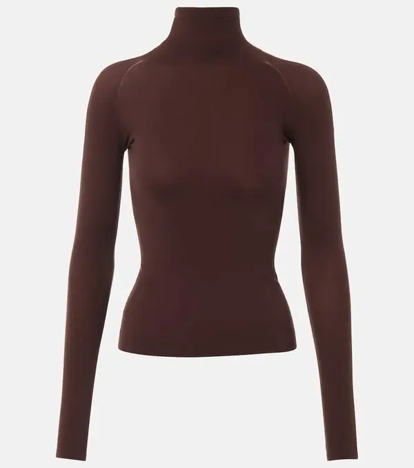 Alaïa Long Sleeve Jersey Top