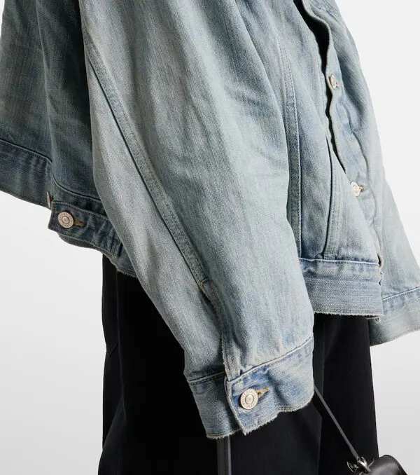 Balenciaga Oversized Denim Trucker Jacket