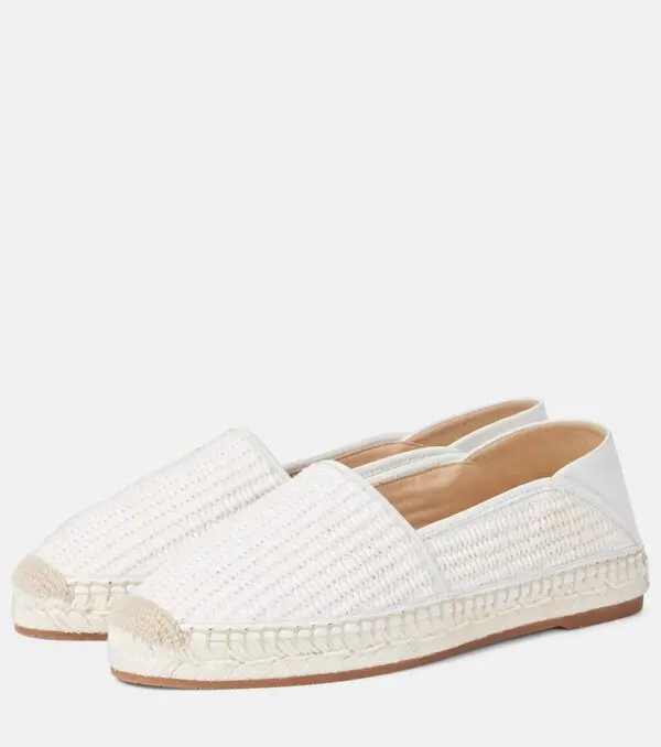 Manolo Blahnik Raffia Espadrilles