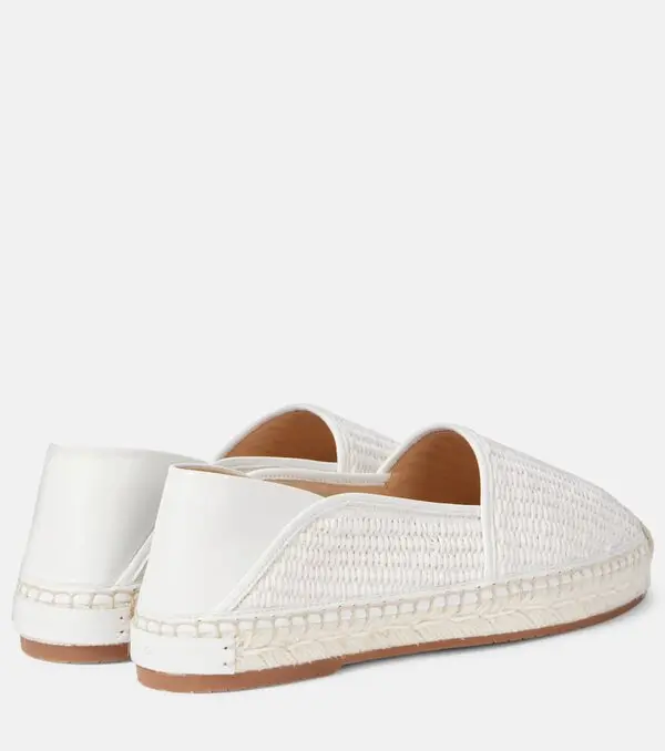Manolo Blahnik Raffia Espadrilles