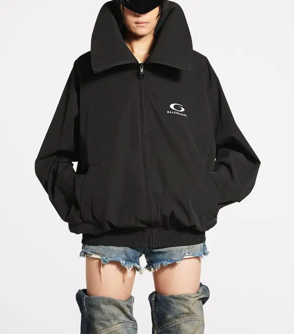 Balenciaga Oversized Logo Track Jacket
